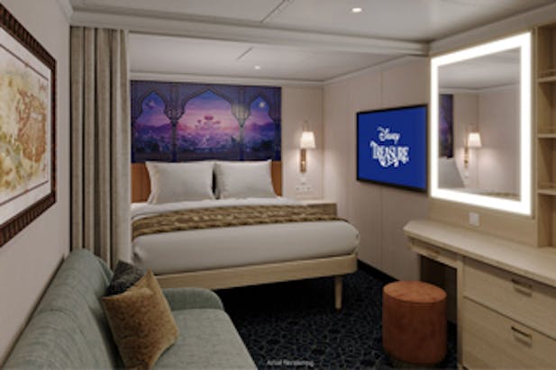 Disney Treasure Cabins & Staterooms - Cruiseline.com