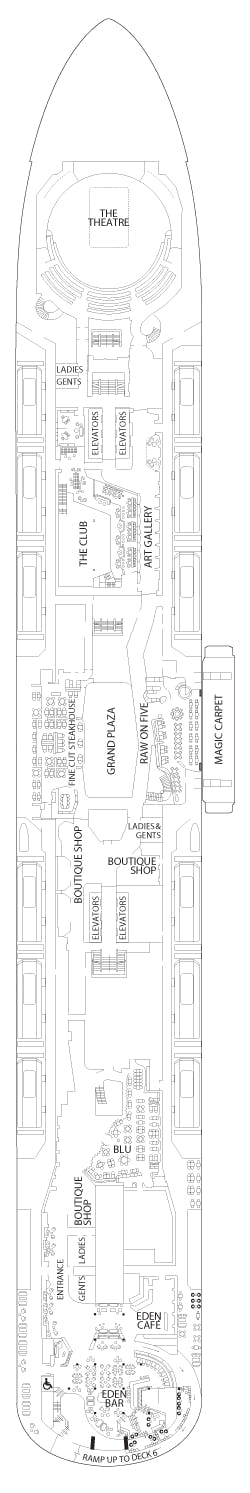 Celebrity Apex deck plans - Cruiseline.com