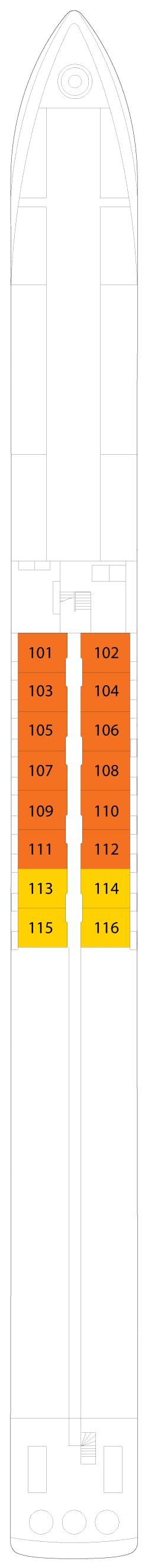 Celebrity Compass (River) deck plans - Cruiseline.com