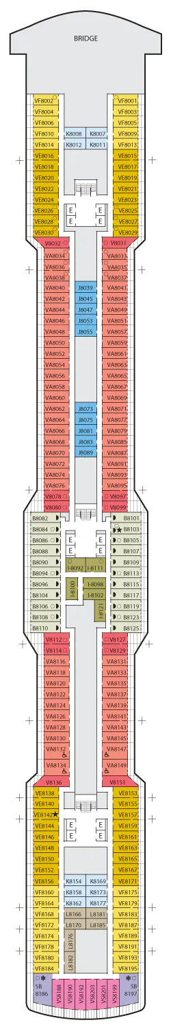 Rotterdam Deck Plans - Layout & Maps of the Rotterdam