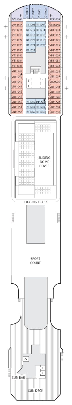 Rotterdam deck plans - Cruiseline.com