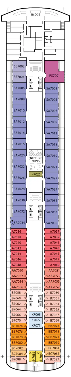 Volendam Deck Plans - Layout & Maps of the Volendam