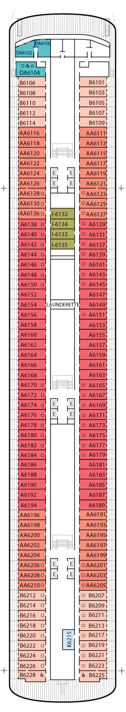 Volendam Deck Plans - Layout & Maps of the Volendam