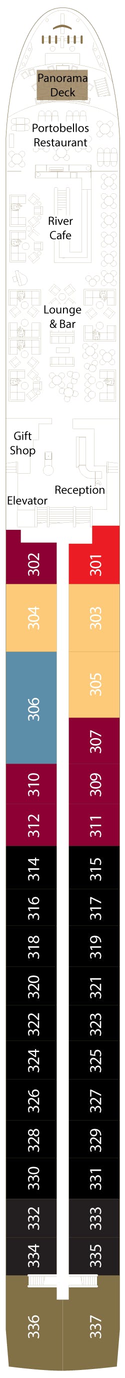 Scenic Opal deck plans - Cruiseline.com