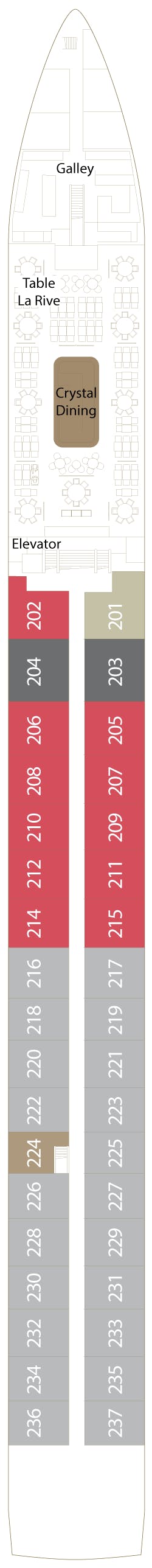 Scenic Opal deck plans - Cruiseline.com