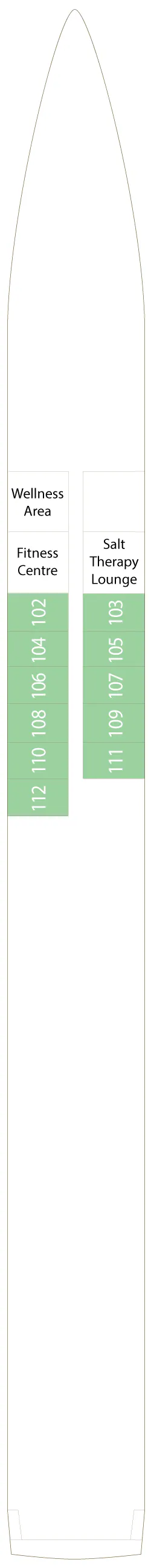 Scenic Ruby Deck Plans - Layout & Maps of the Scenic Ruby