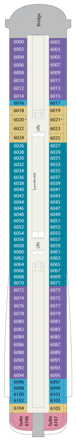 Viking Astrea Deck Plans - Layout & Maps of the Viking Astrea