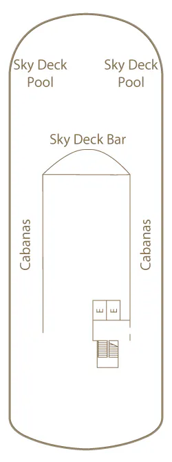 Scenic Eclipse I Deck Plans - Layout & Maps of the Scenic Eclipse I