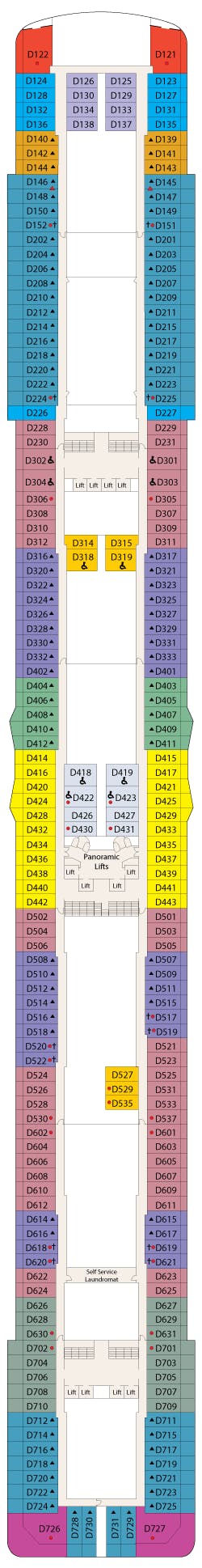 Enchanted Princess deck plans - Cruiseline.com