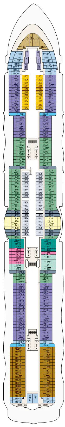 Sun Princess Deck Plans