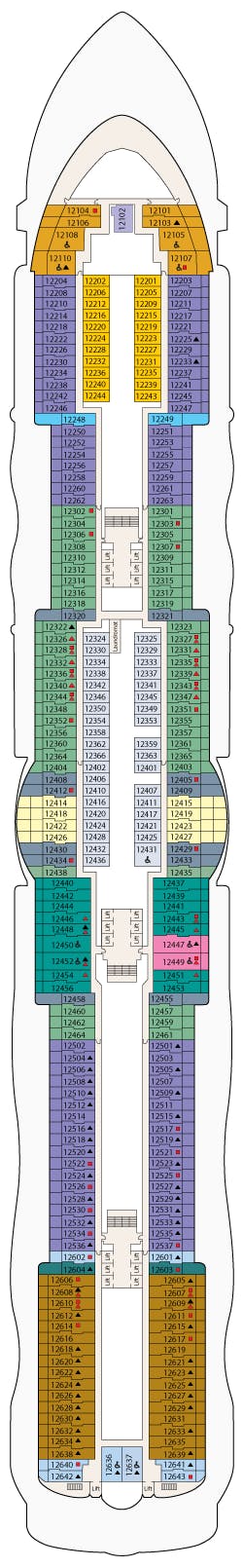 Sun Princess deck plans - Cruiseline.com