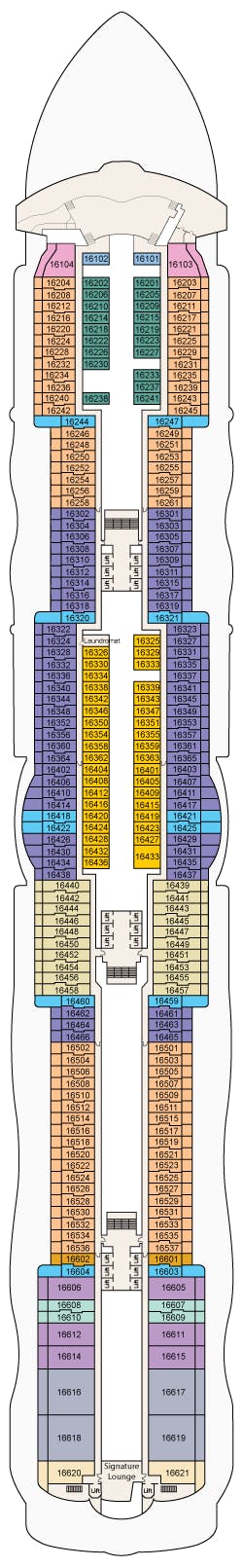 Sun Princess deck plans - Cruiseline.com