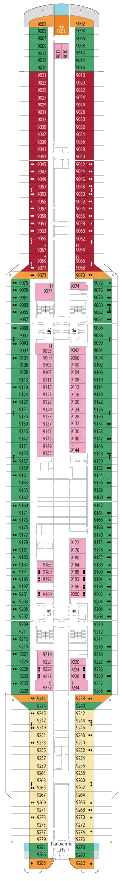 Msc Seashore Deck Plans