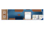 Balcony Cabin 10578 on Disney Destiny, category 4A
