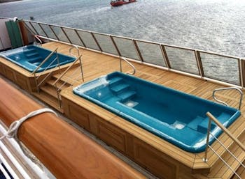 Pools onboard the Carnival Pride - Cruiseline.com