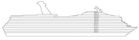 Carnival Sunshine Deck Plans - Layout & Maps of the Carnival Sunshine