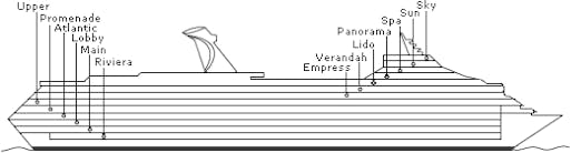 Carnival Valor deck plans - Cruiseline.com