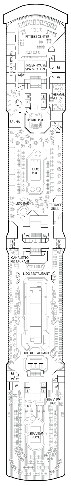 Eurodam deck plans - Cruiseline.com