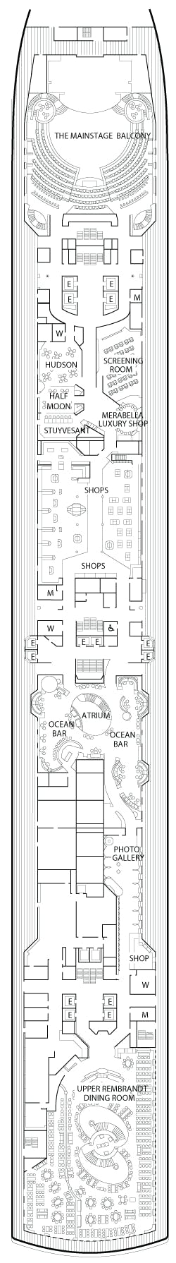 Eurodam deck plans - Cruiseline.com