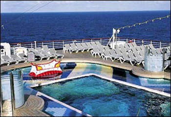 Pools onboard the Oosterdam - Cruiseline.com