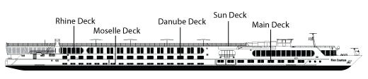 River Countess deck plans - Cruiseline.com
