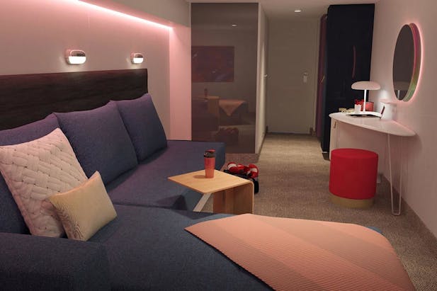 Scarlet Lady Cabins & Staterooms - Cruiseline.com