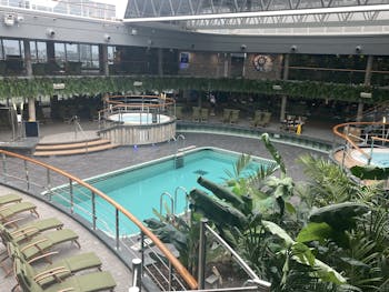 Pools onboard the MSC Seashore - Cruiseline.com