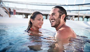 Pools onboard the Sapphire Princess - Cruiseline.com