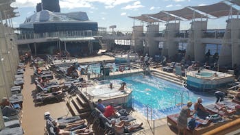 Pools onboard the Celebrity Reflection - Cruiseline.com