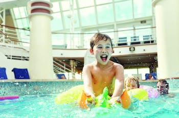 Pools onboard the Ventura - Cruiseline.com